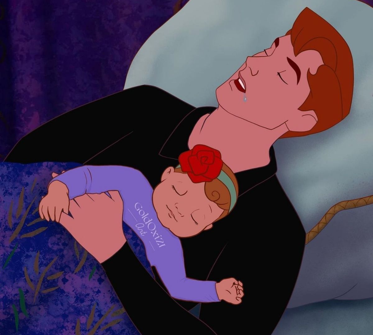 Cette artiste imagine les princes Disney dans leur rôle de père