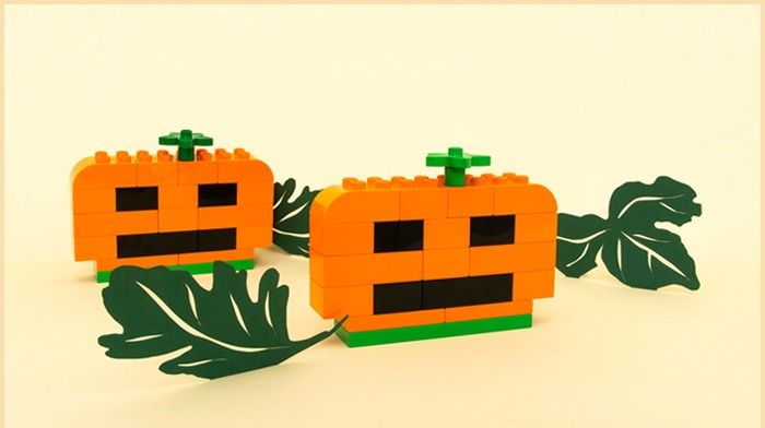 Construire une citrouille en deux temps trois mouvements