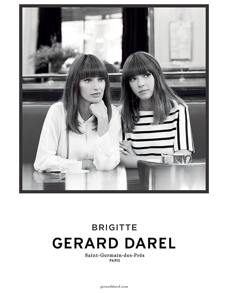 Les Brigitte sont les nouvelles égéries de Gérard Darel