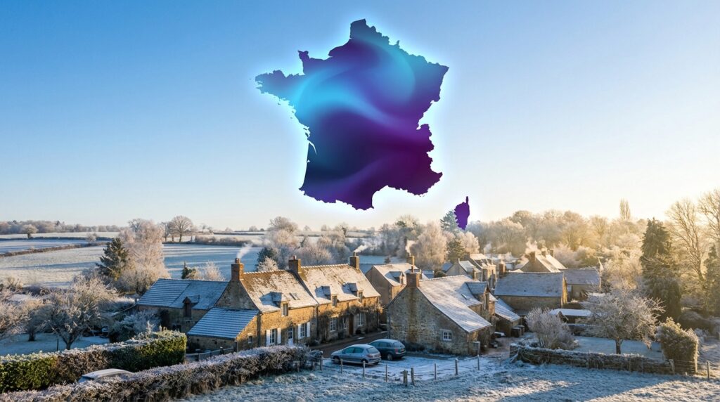 Un froid glacial s'abat sur la France : des températures polaires