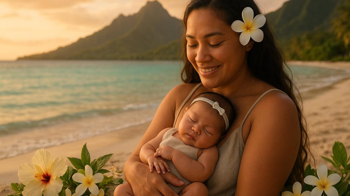 Prénoms tahitiens pour fille : 50 idées rares pour 2026
