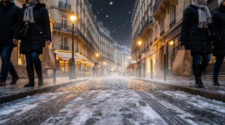 Un froid glacial s'abat sur la France : des températures polaires